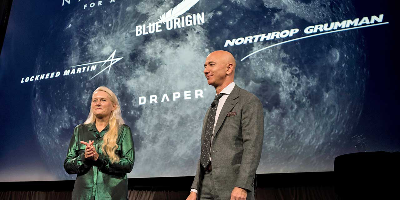 Kent's Blue Origin announces team to return Americans to Moon by 2024 ...